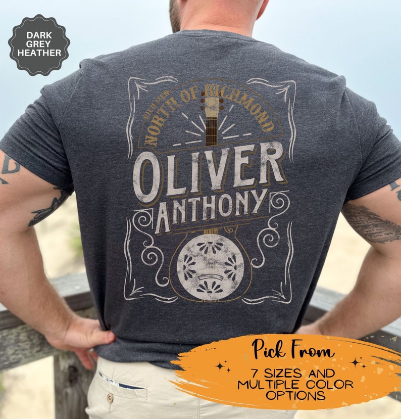 Rich Men North of Richmond Shirts Oliver Anthony T-shirt - Etsy