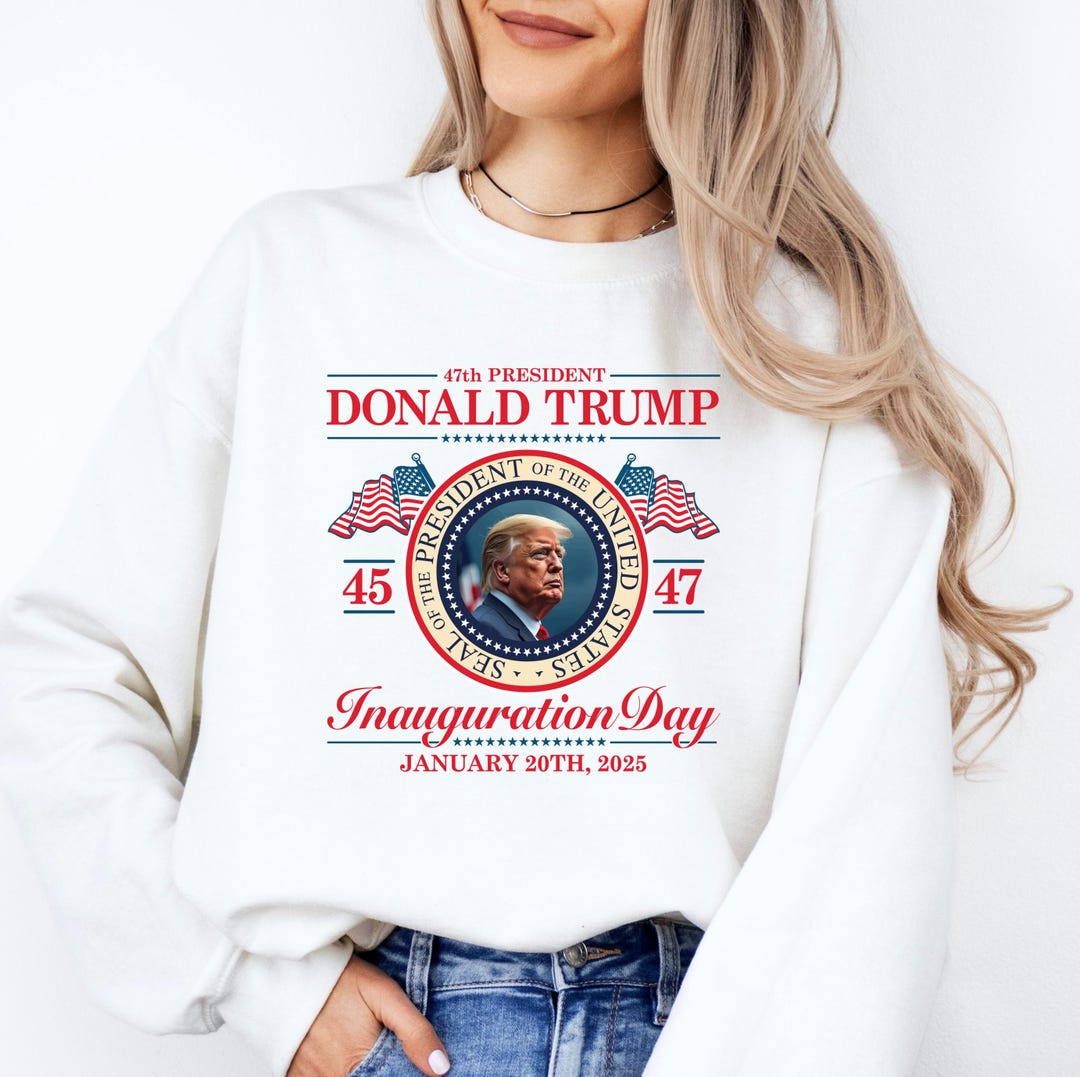 Trump Inauguration 2025 Sweatshirt Inauguration Day Sweater ...