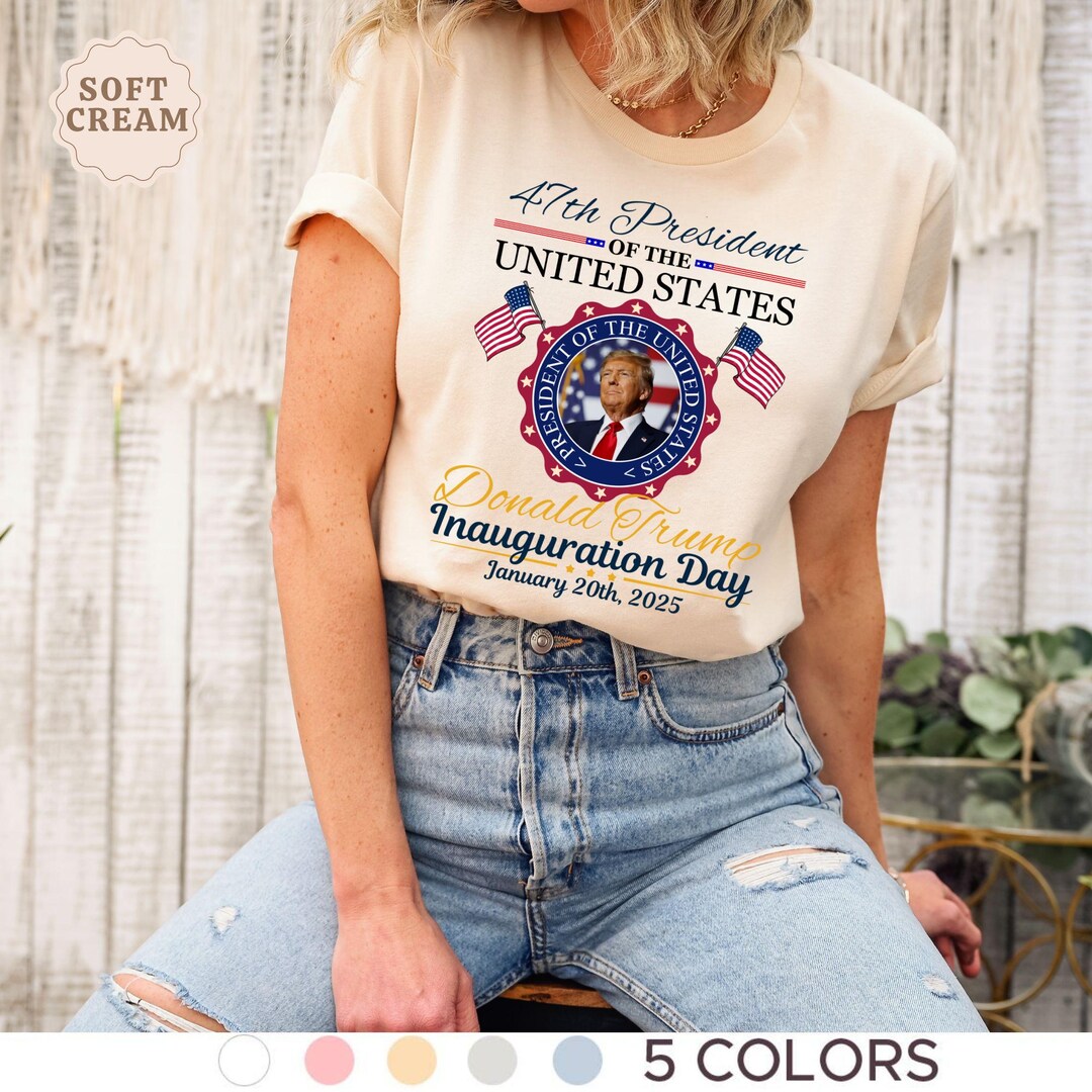 Trump Inauguration 2025 Shirt, Inauguration Day Sweater, Presidential ...