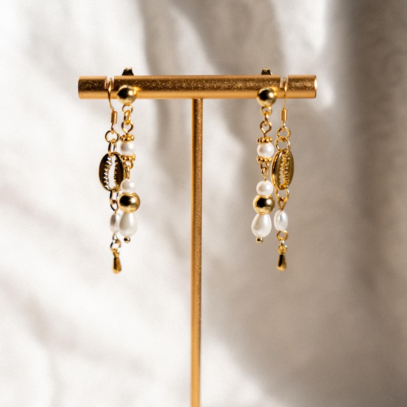 Siren's Song Earring Stack: Mermaidcore Jewelry - Double Piercing Set ...