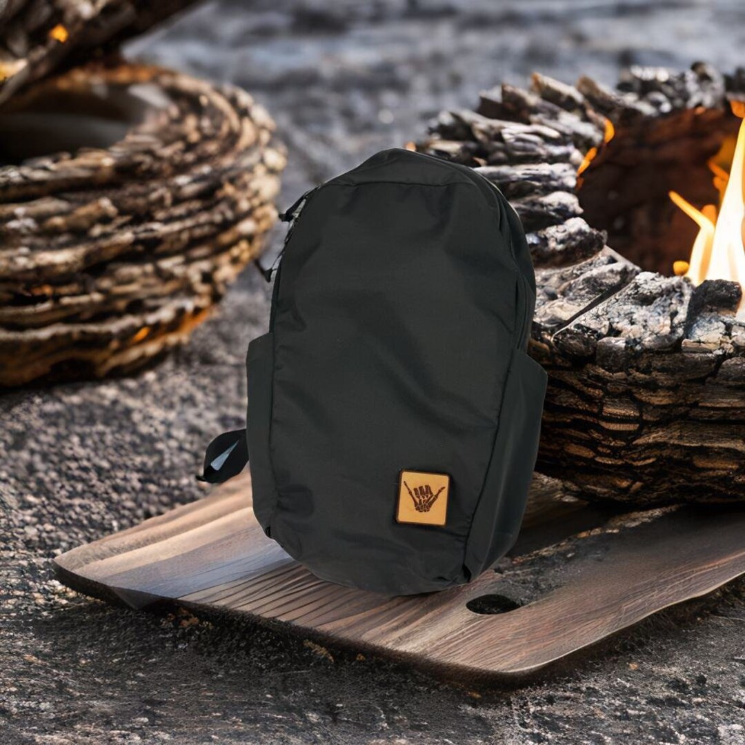 Shaka Hang Loose Skeleton Patch Leather Combat ID Patch Military Patch ...