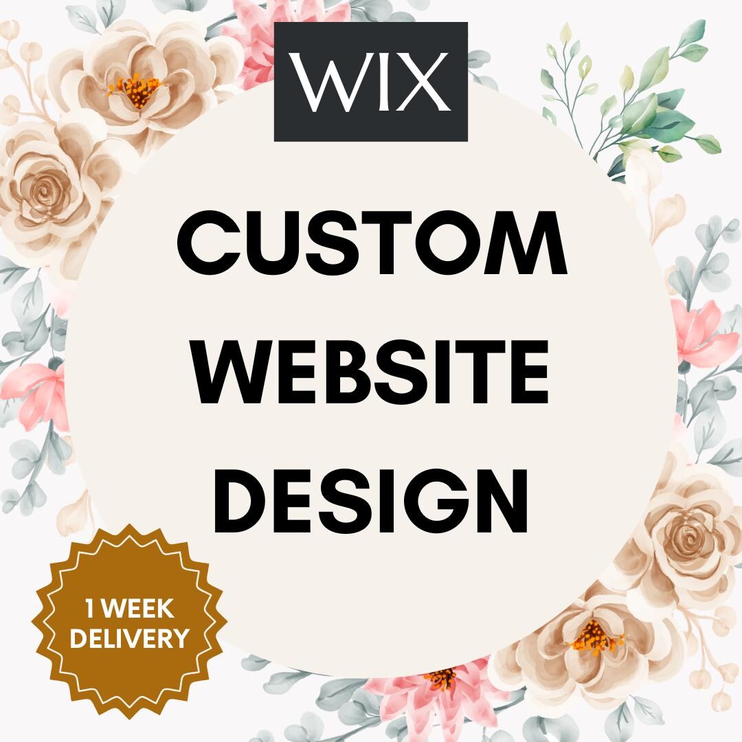 Custom WIX Website Design | Professional WIX Website | Small Business ...