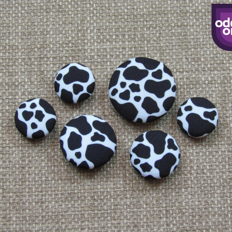 Cow Buttons - Etsy