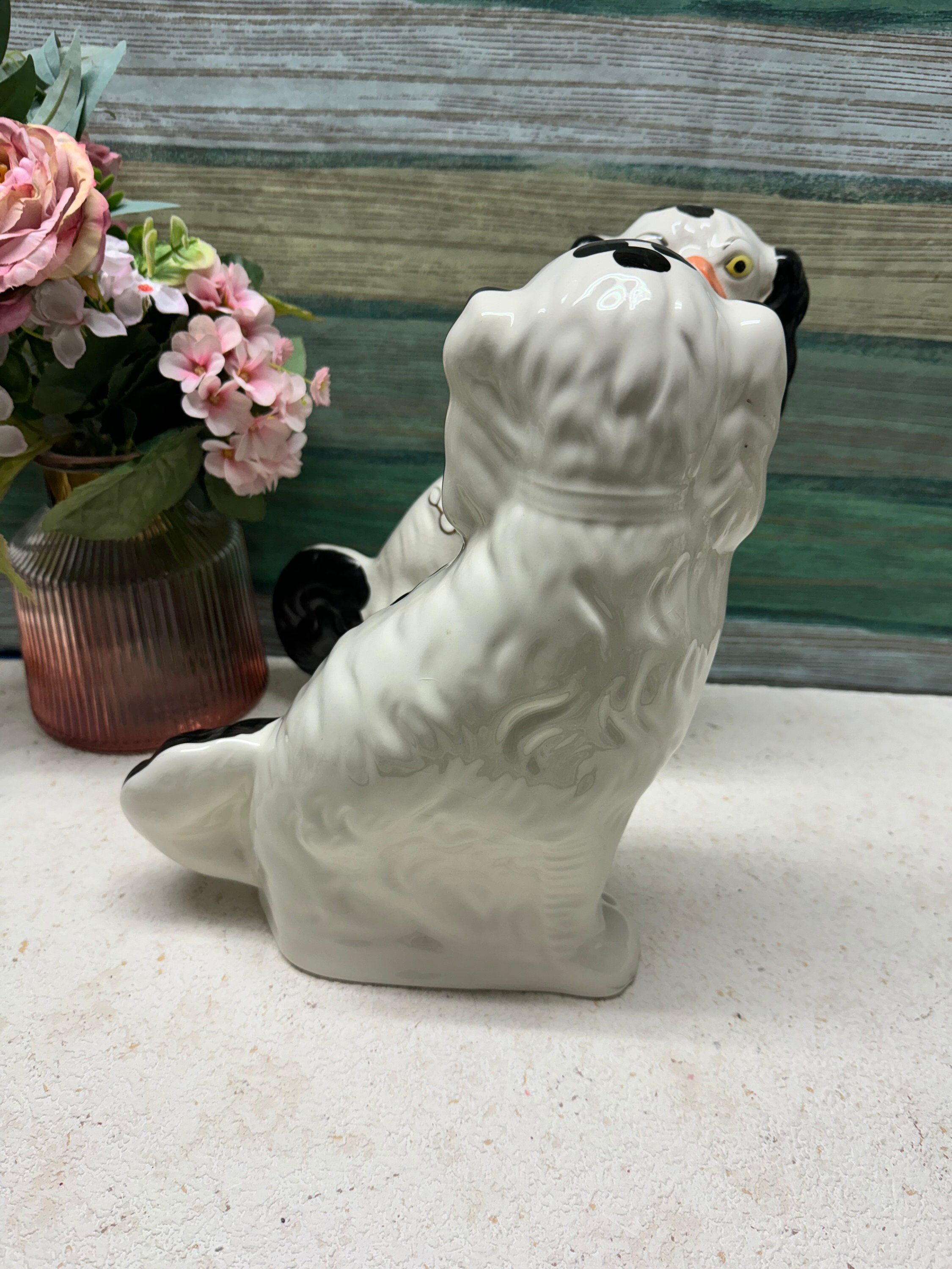 Pair of Arthur Wood Staffordshire Dogs Pattern Number 4558 Spaniel Dogs ...