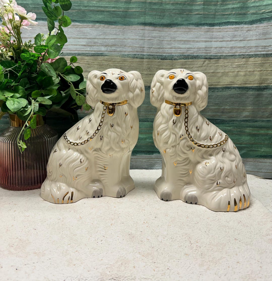 Staffordshire Wally Dogs - Spaniel - Royal Doulton Stafforsdshire ...