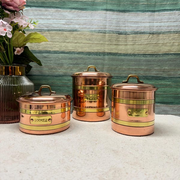 Scandinavian Coffee Canisters - Etsy