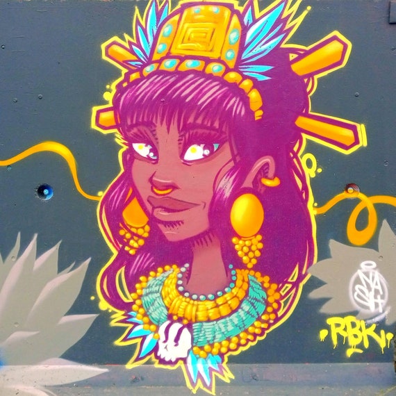 Mayan Princess Drawing