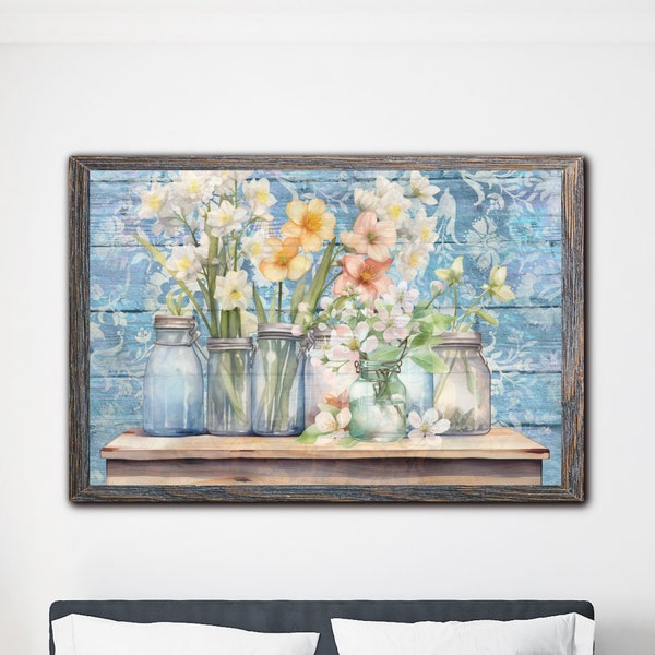 Mason Jar Wall Art - Etsy