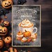 Fall Coffee Bar Sign | Pumpkin Spice Obsessed | Vintage Coffee Sign ...