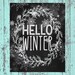 HELLO WINTER, Digital Download, Christmas Print, Printable Art ...