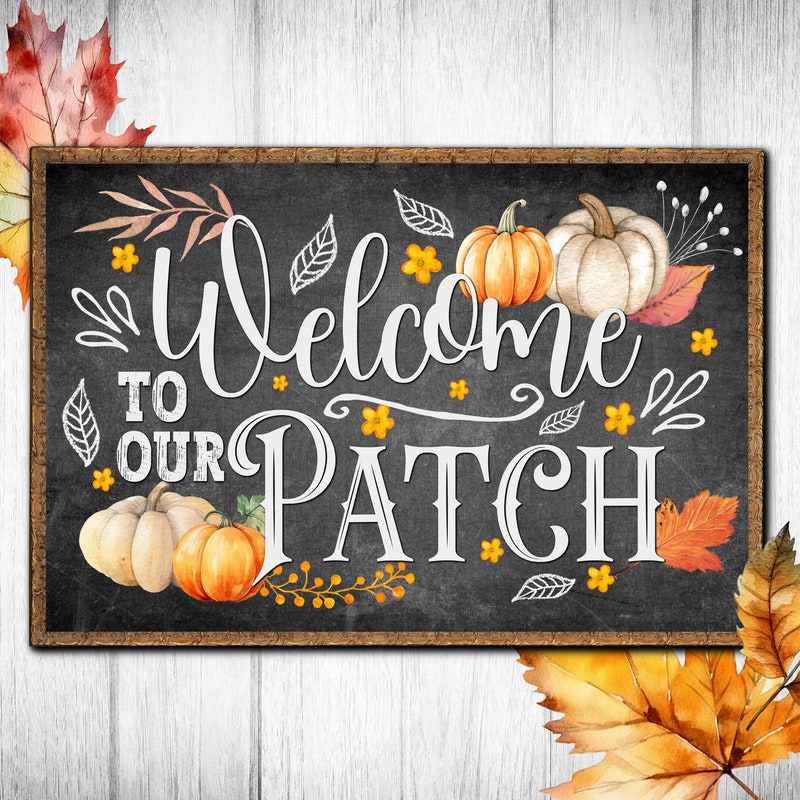 Fall Chalkboard Signs - Etsy