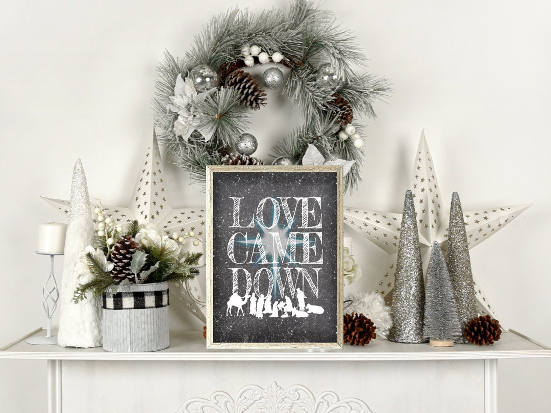 Love Came Down, Christmas Nativity, Birth of Jesus, Digital Download ...