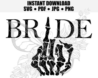 Bride Skeleton Png - Etsy
