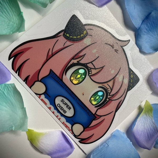 Anime Car Decal - Etsy