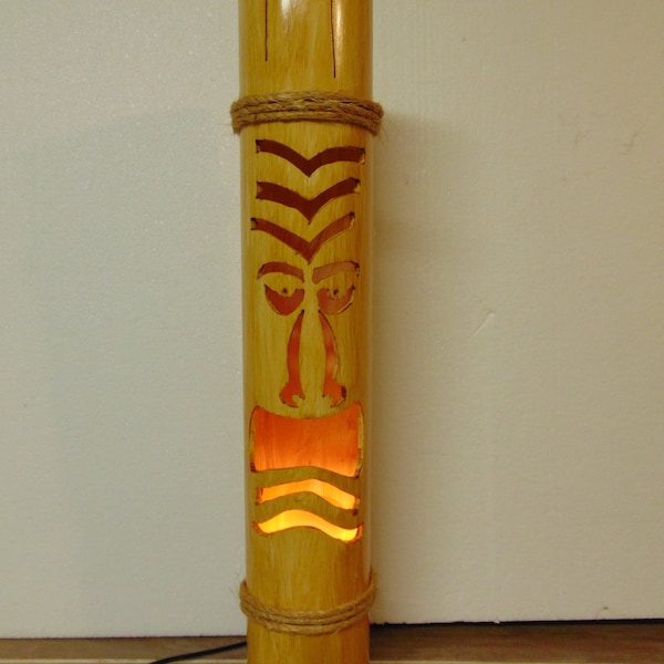 Tiki Lamp - Etsy