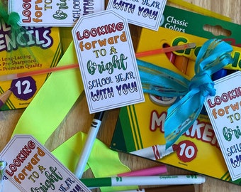 PRINTABLE Looking Forward to a BRIGHT School Year With You in My Class ...