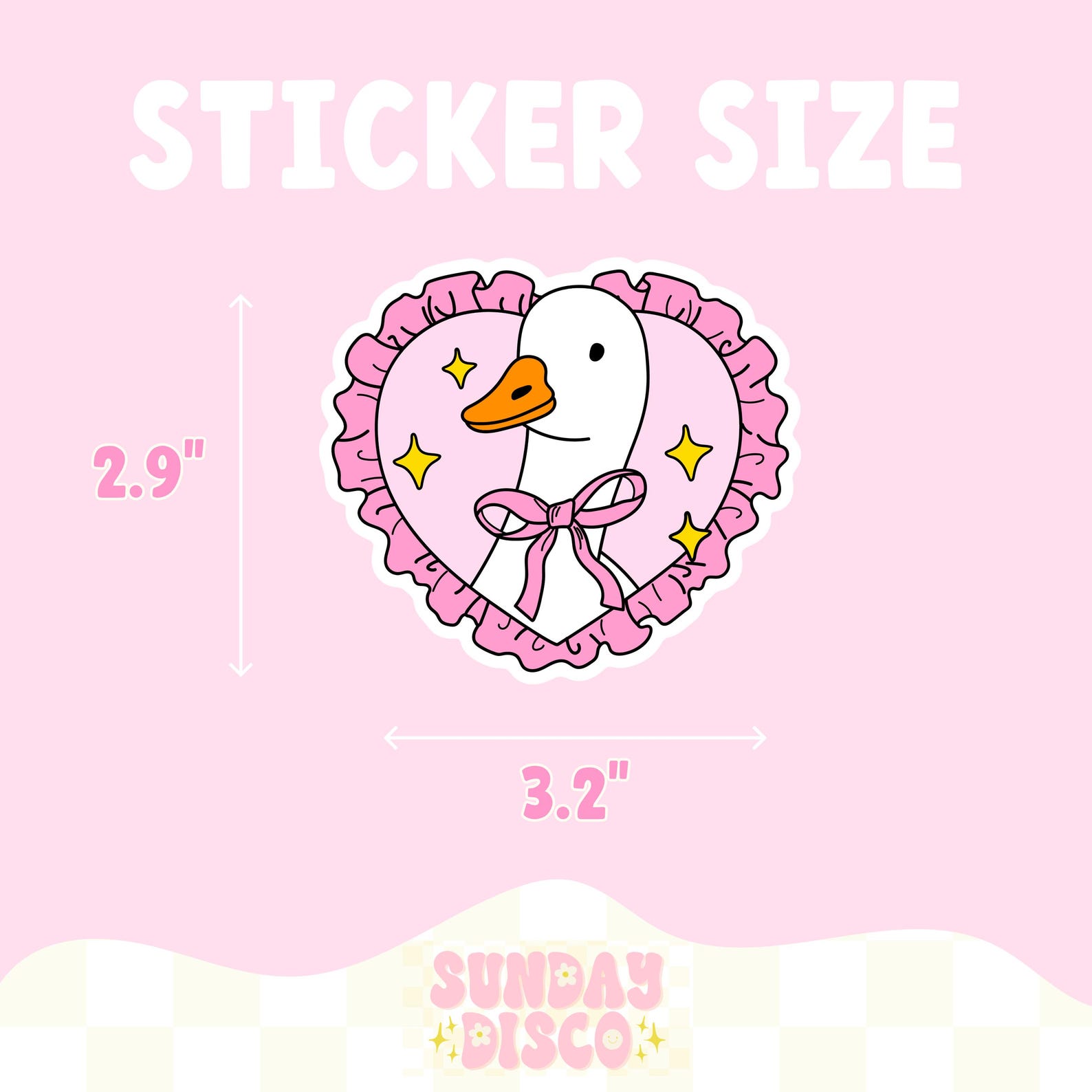 Pretty Silly Goose Water Resistant Sticker | 40oz Tumbler Sticker ...