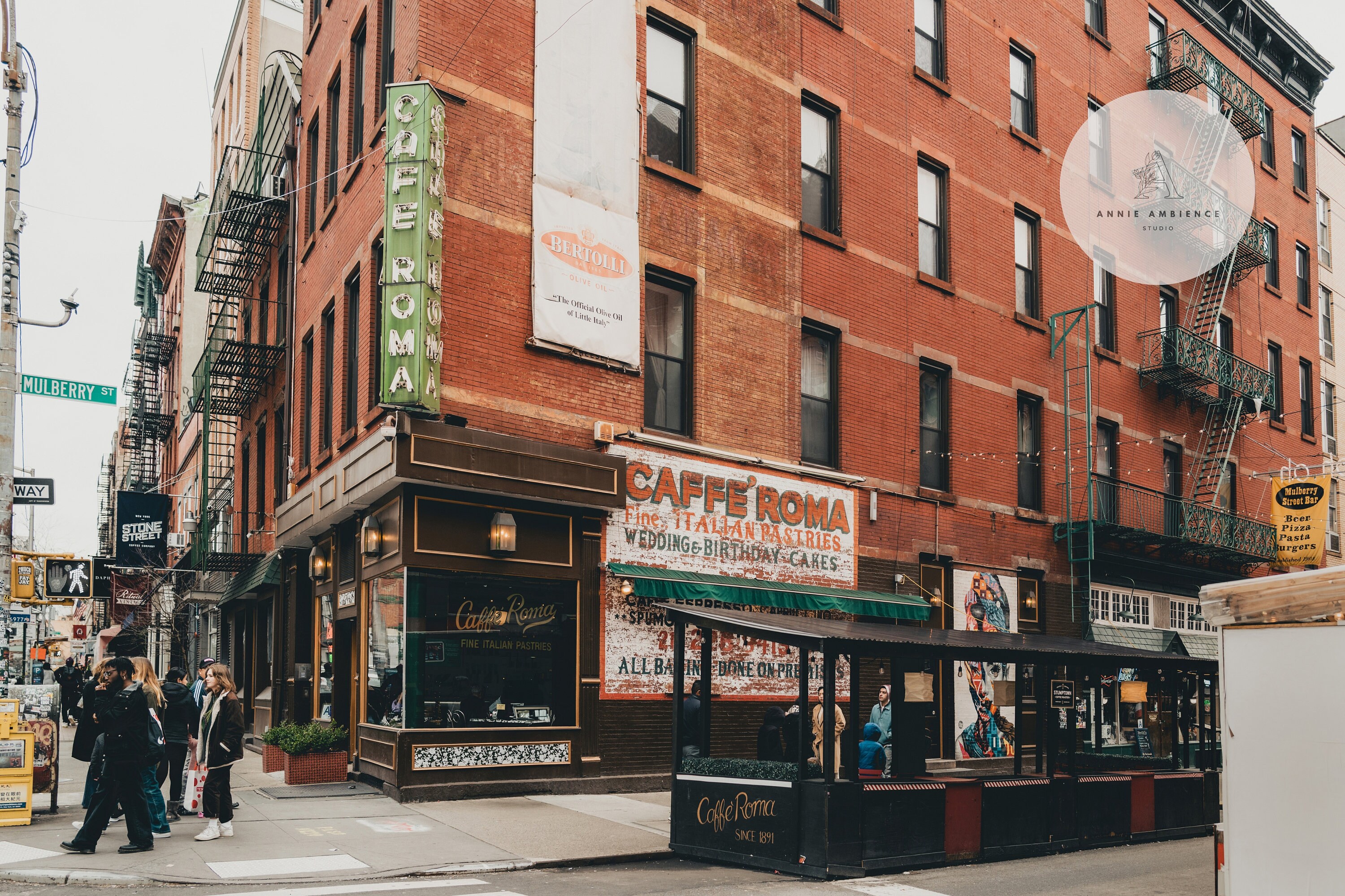 Little Italy Photo NYC Print Horizontal Manhattan Wall Art Little Italy ...