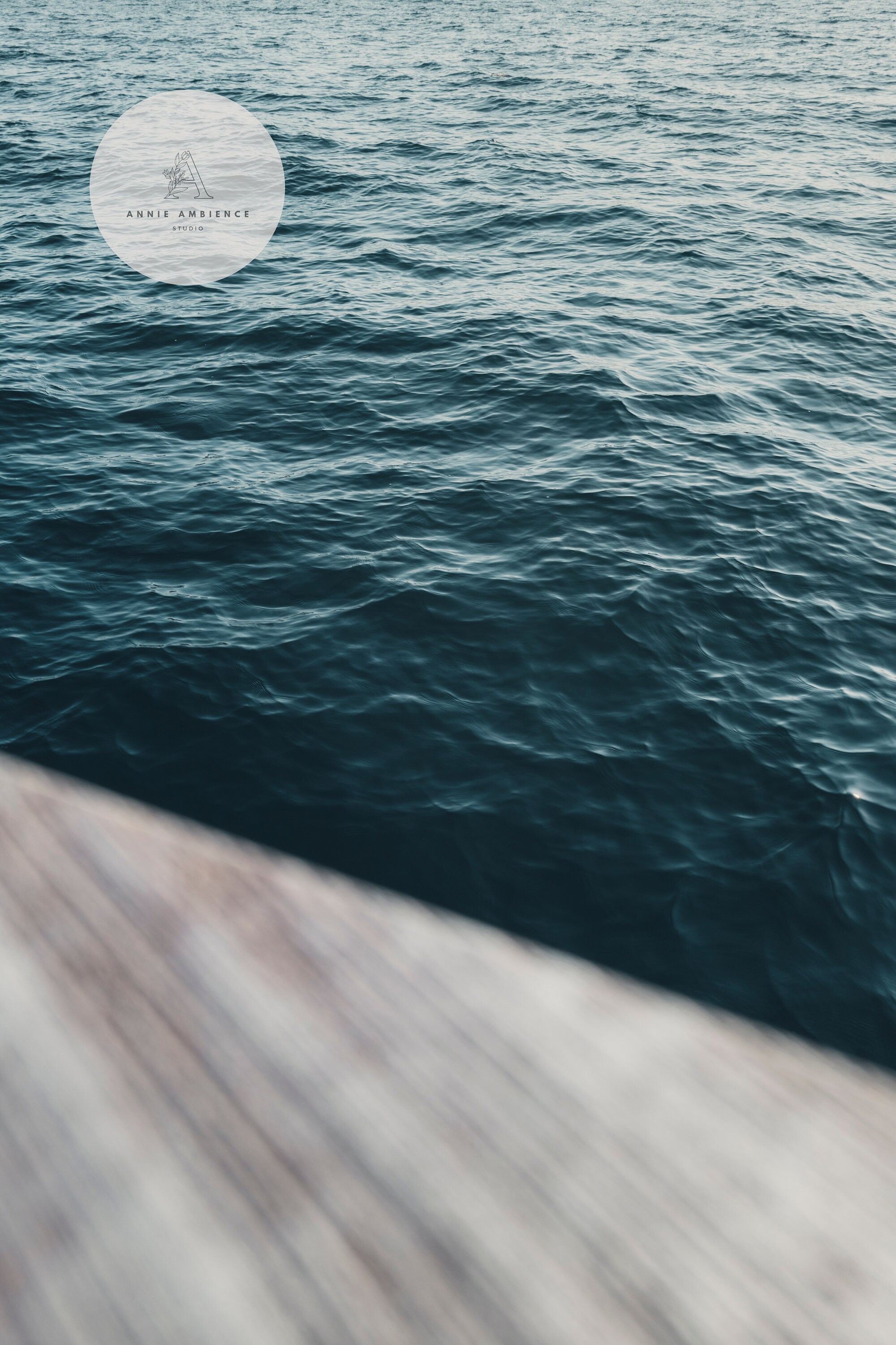 Water Reflection Ripple Photograph, Teal Blue Calm Ocean Photography ...