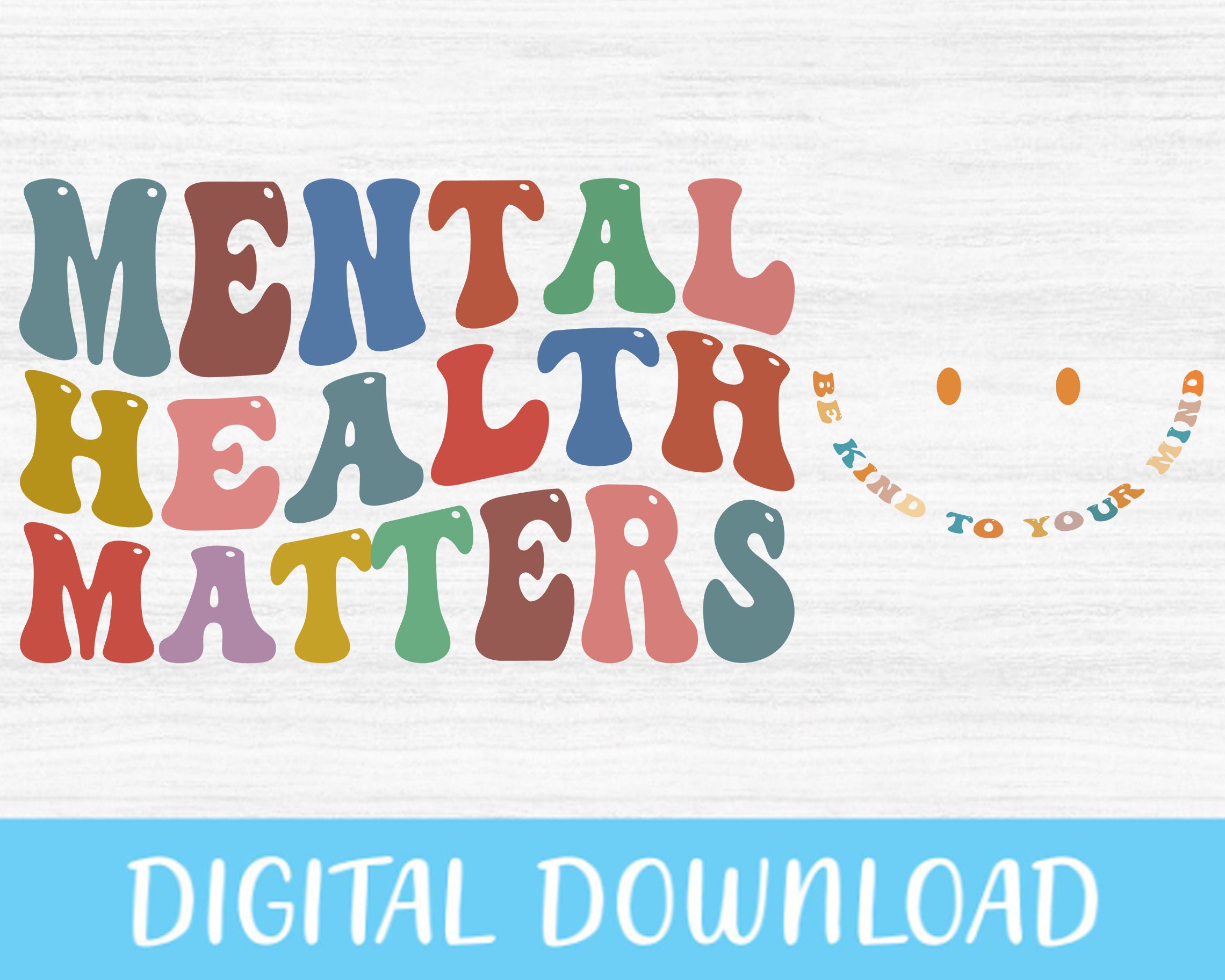 Mental Health Matters Svg Mental Health Svg Png Mental Etsy