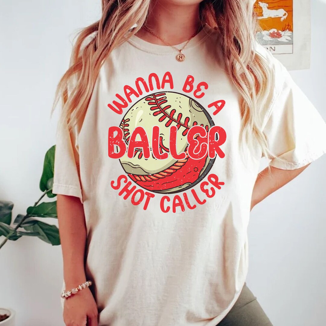 Wanna Be a Baller Shot Caller Png Softball Spieler Png Baseballspieler ...