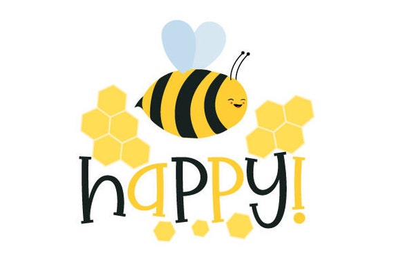 Bee Happy Svg Bee Svg Bee Kind Svg Honey Bee Svg Bee - Etsy Canada