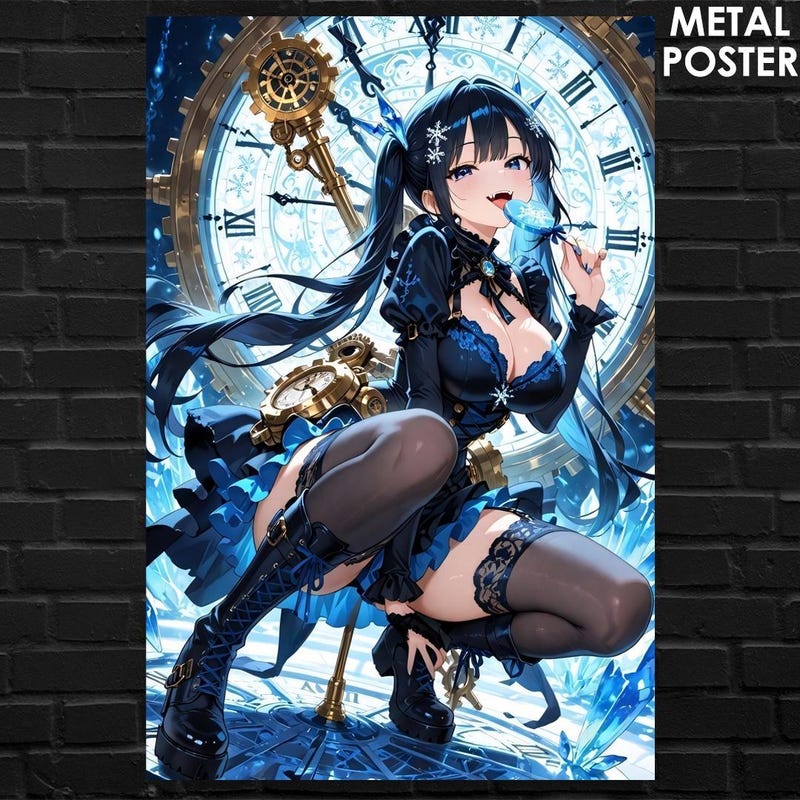 Anime Metal Posters - Etsy UK