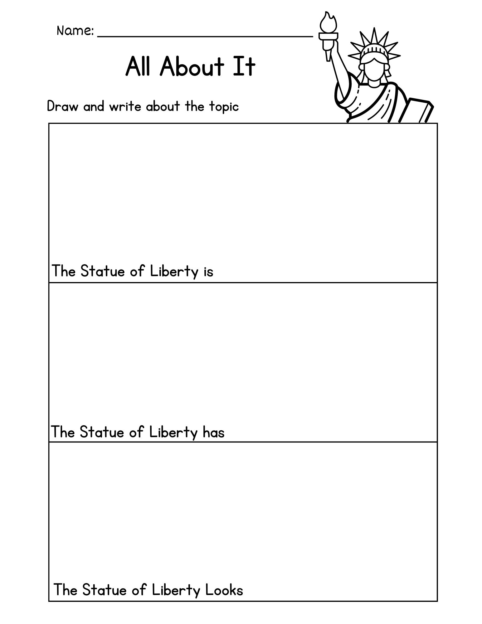 Patriotic Worksheets for Kids - Etsy