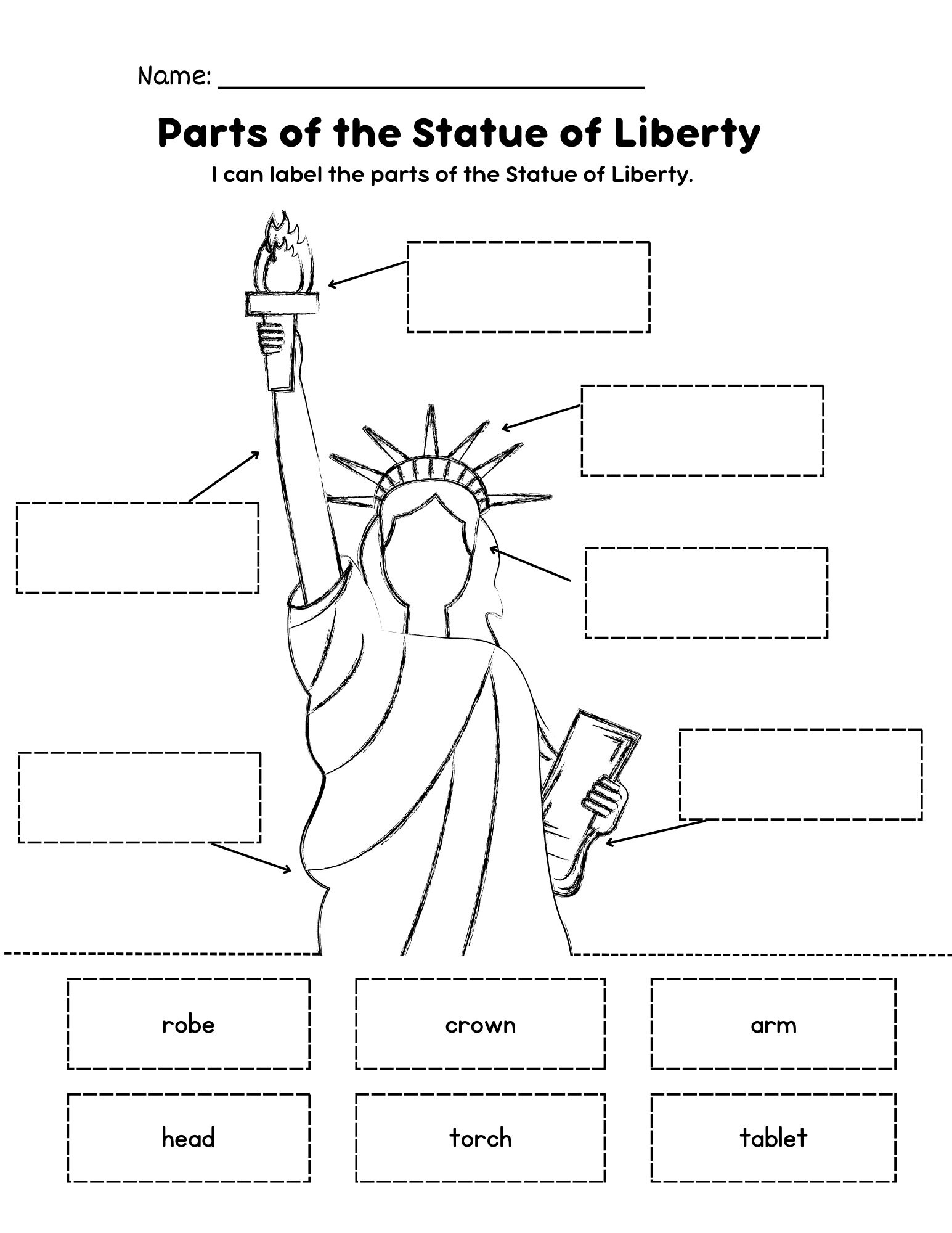 Patriotic Worksheets for Kids - Etsy