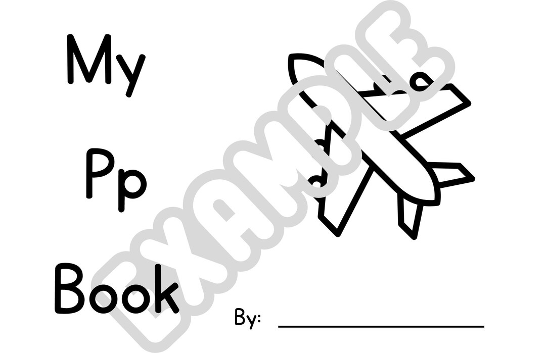 26 Alphabet Booklets: My Aa - Zz Book - Kindergarten Booklets - Etsy