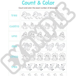 21 Spanish Worksheets - Etsy