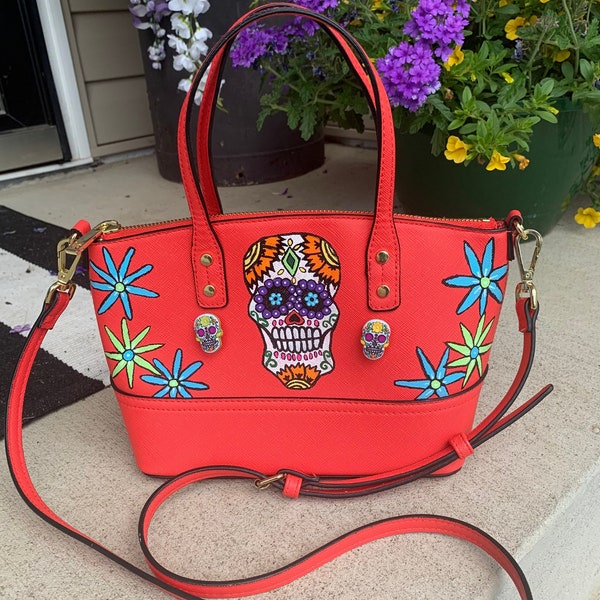 Sugar Skull Purse - Etsy
