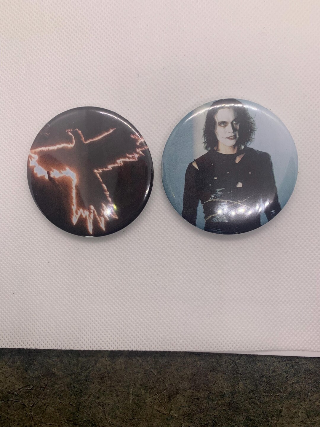 The Crow Button Pack - Etsy