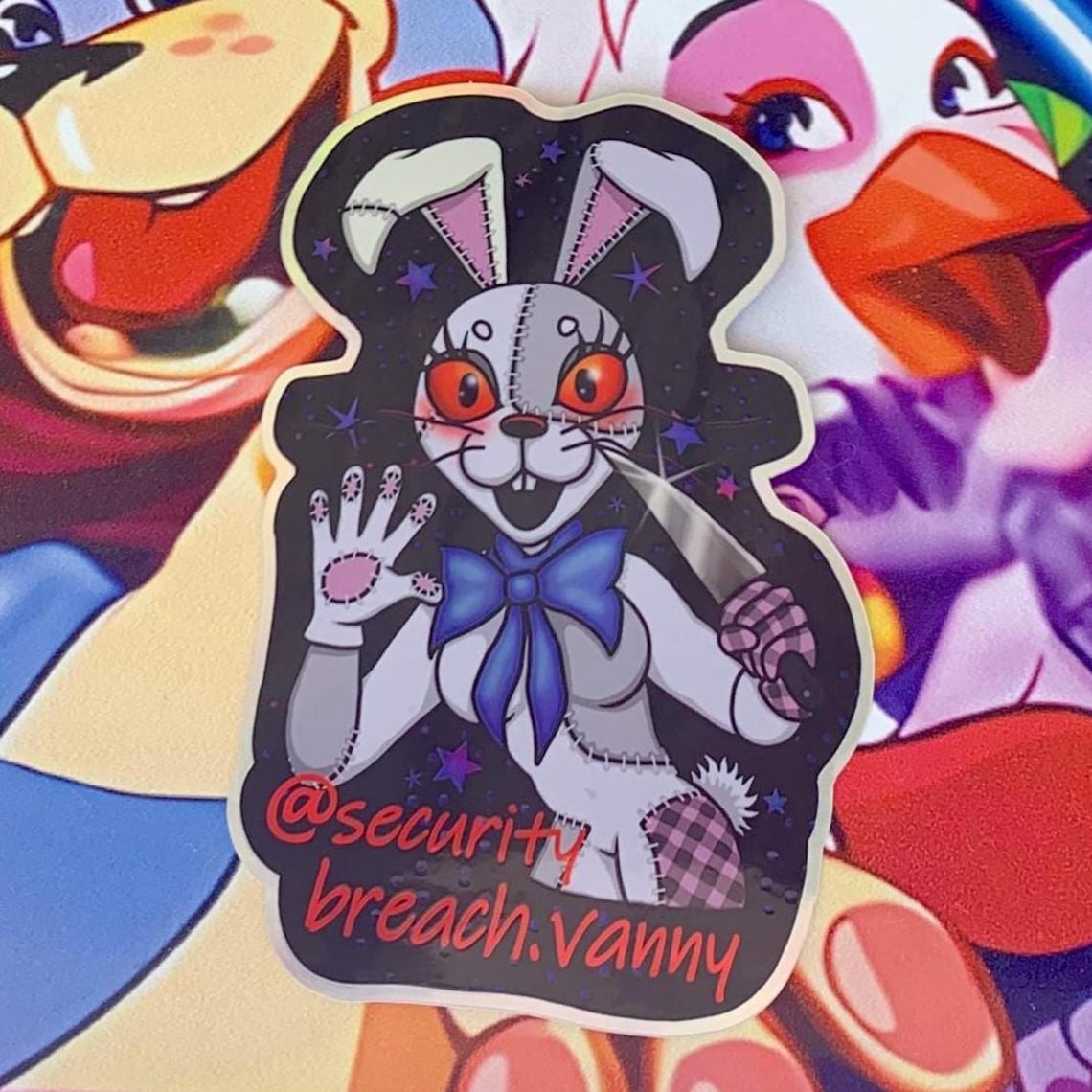 FNAF Vanny Fanart Sticker - Etsy