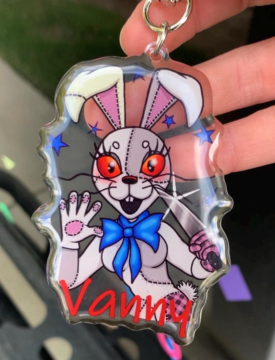 FNAF Vanny Fanart Acrylic Charm - Etsy
