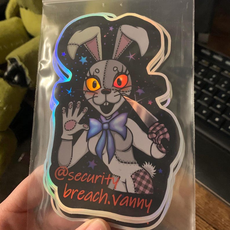 FNAF Vanny Fanart Sticker - Etsy