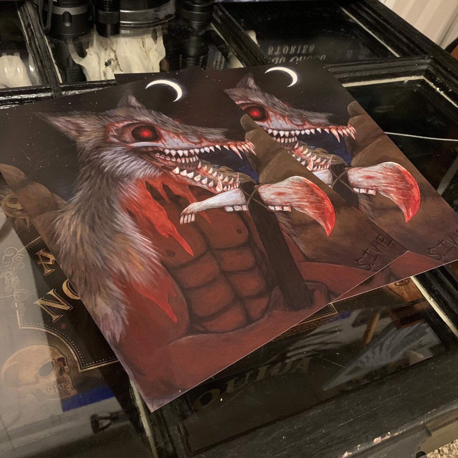 Skinwalker Painting 8x10 Print - Etsy