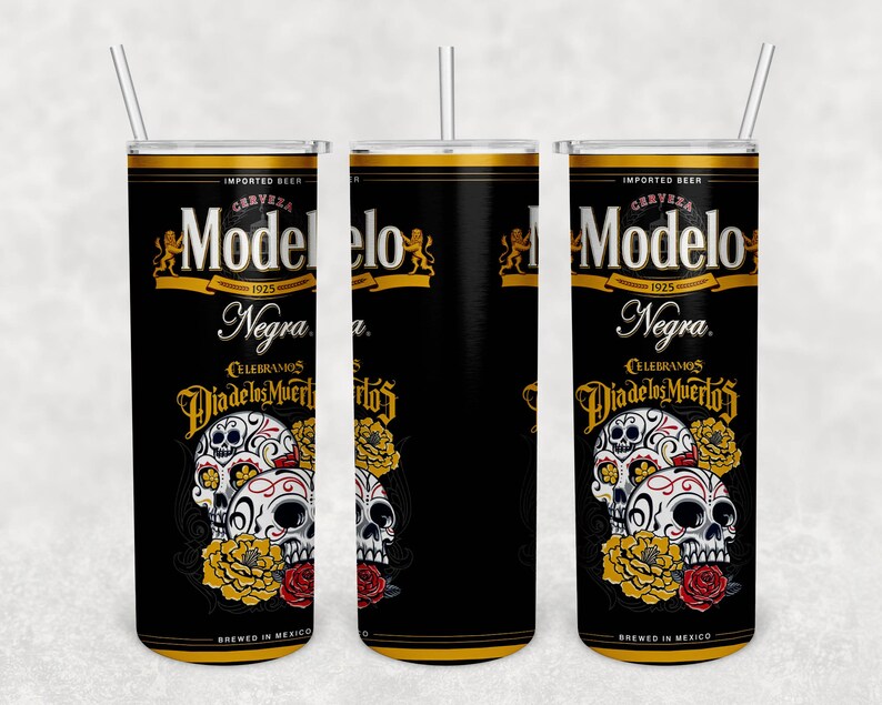 Modelo Especial | 20oz Drink Sublimated Skinny Tumbler | Mexican Beer ...