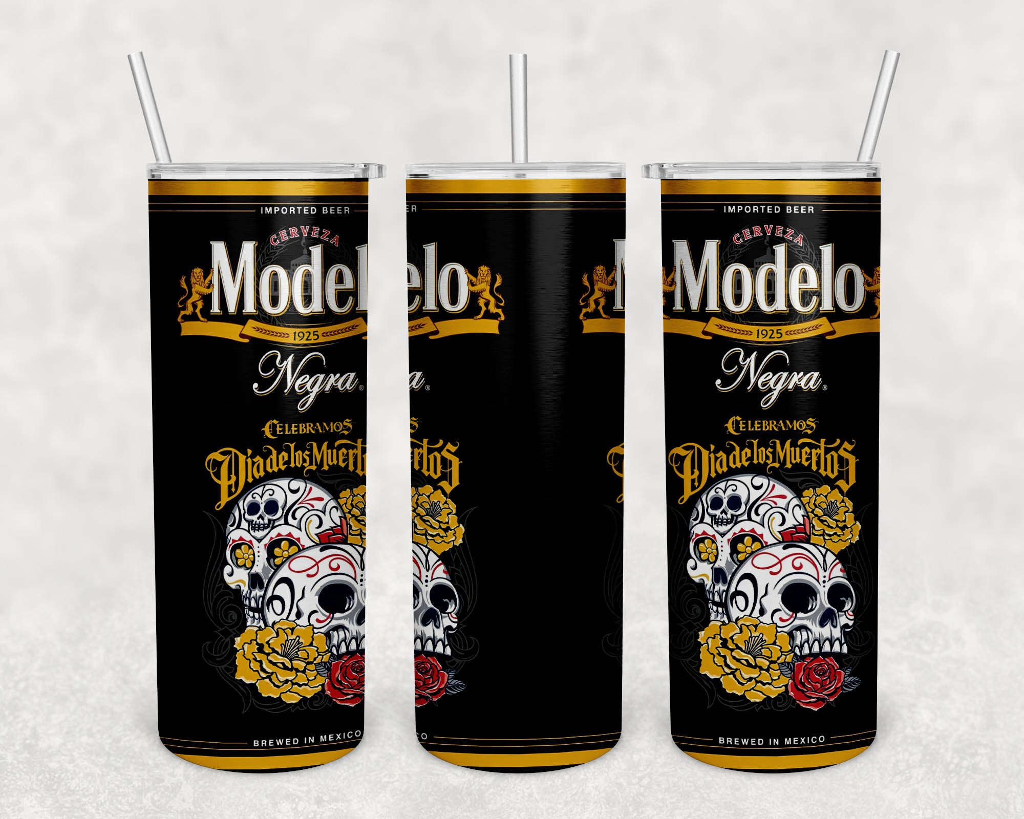 Modelo Especial | 20oz Drink Sublimated Skinny Tumbler | Mexican Beer ...