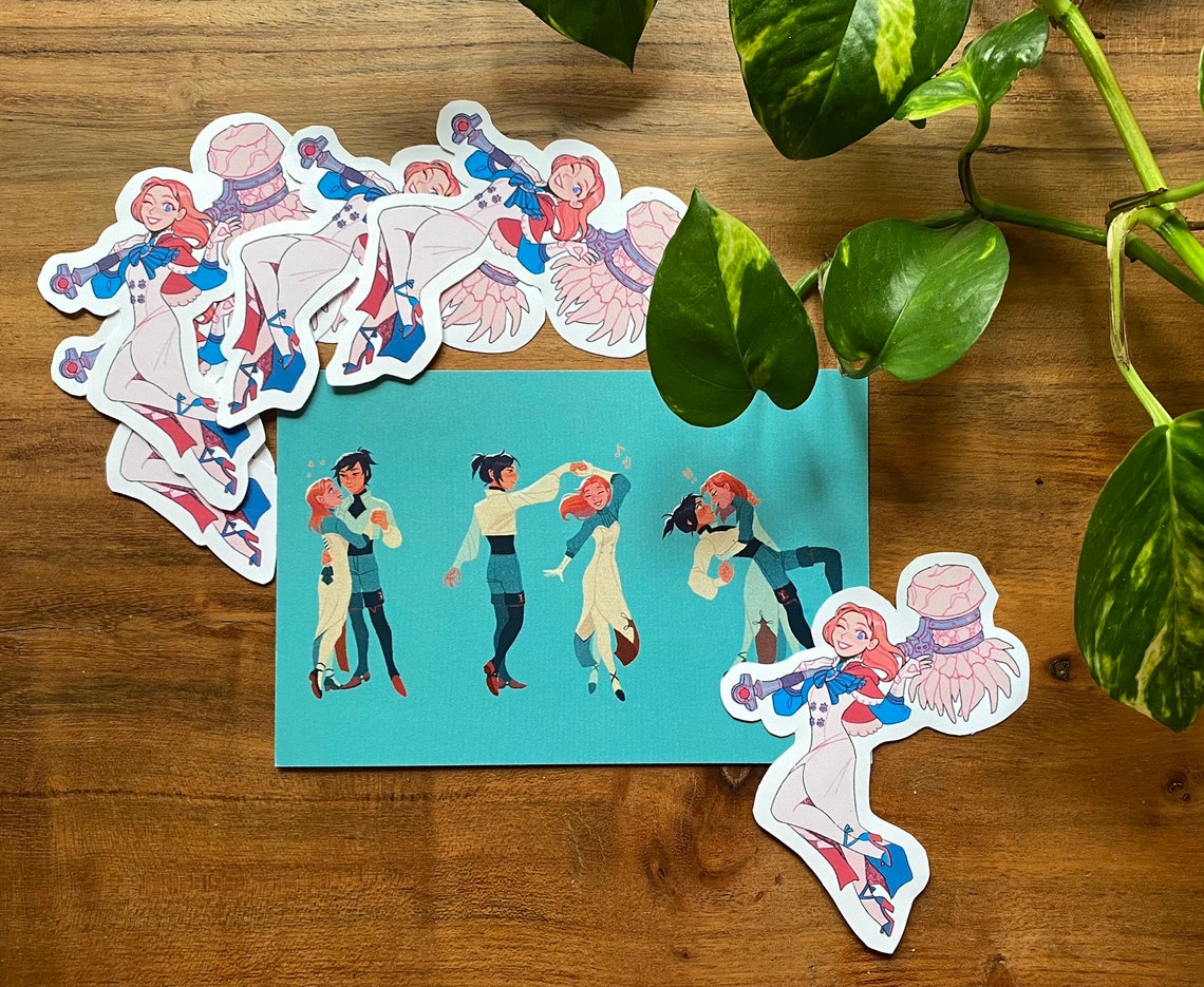 FE3H Fire Emblem 3 Houses Felix and Annette Postcard Print - Etsy