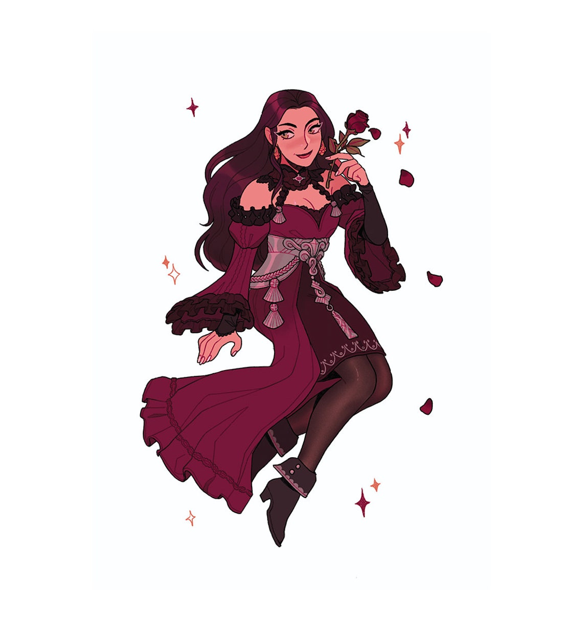 FE3H Fire Emblem 3 Houses Dorothea Print - Etsy