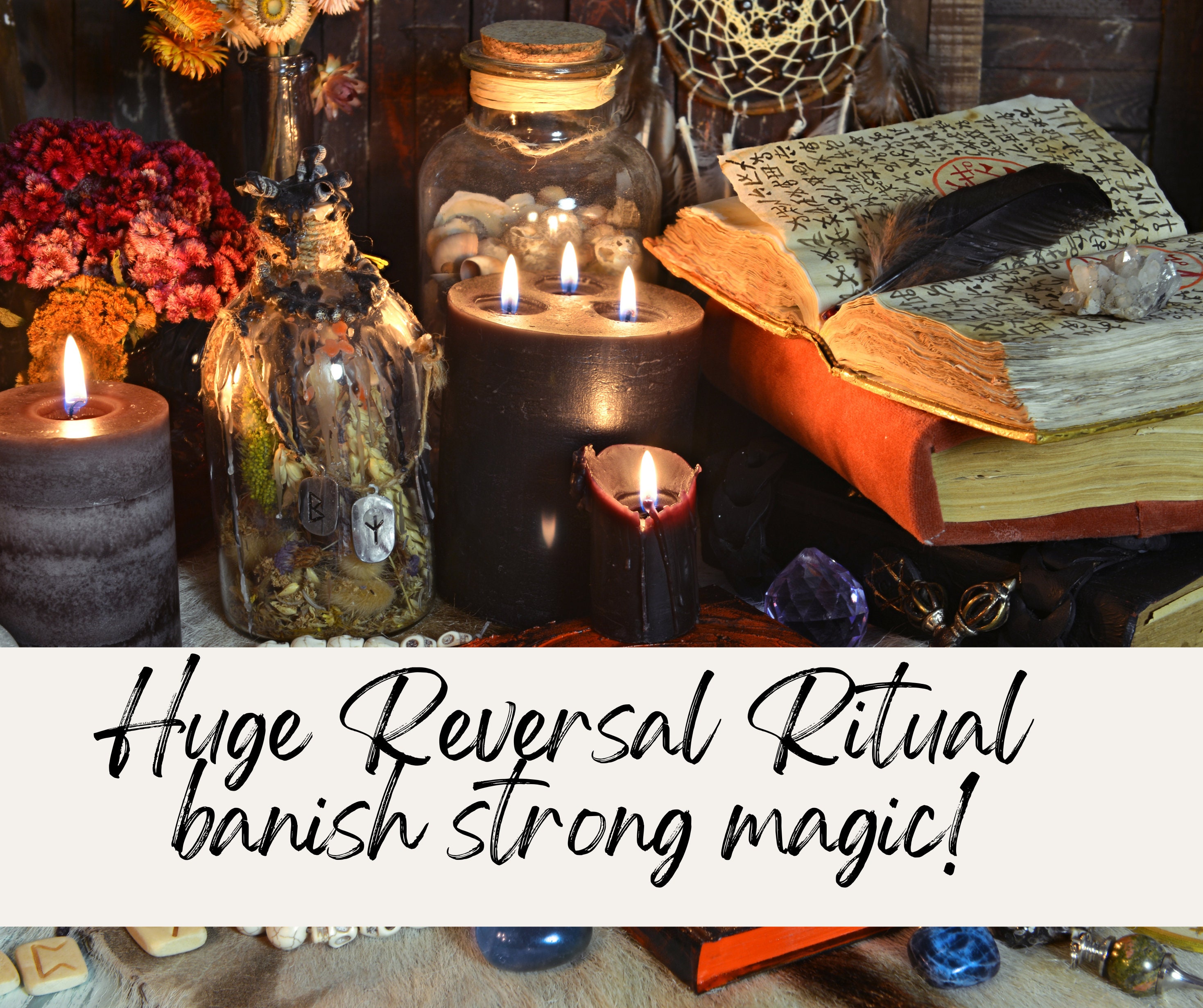 Powerful Remove Hex Reversal Spell Banish Strong Magic Deflect Magic ...