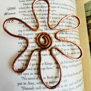 Wild Flower Daisy Bookmark Handmade Copper Wire Line Art Reading ...