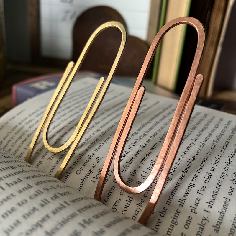 Paperclip Bookmark - Etsy