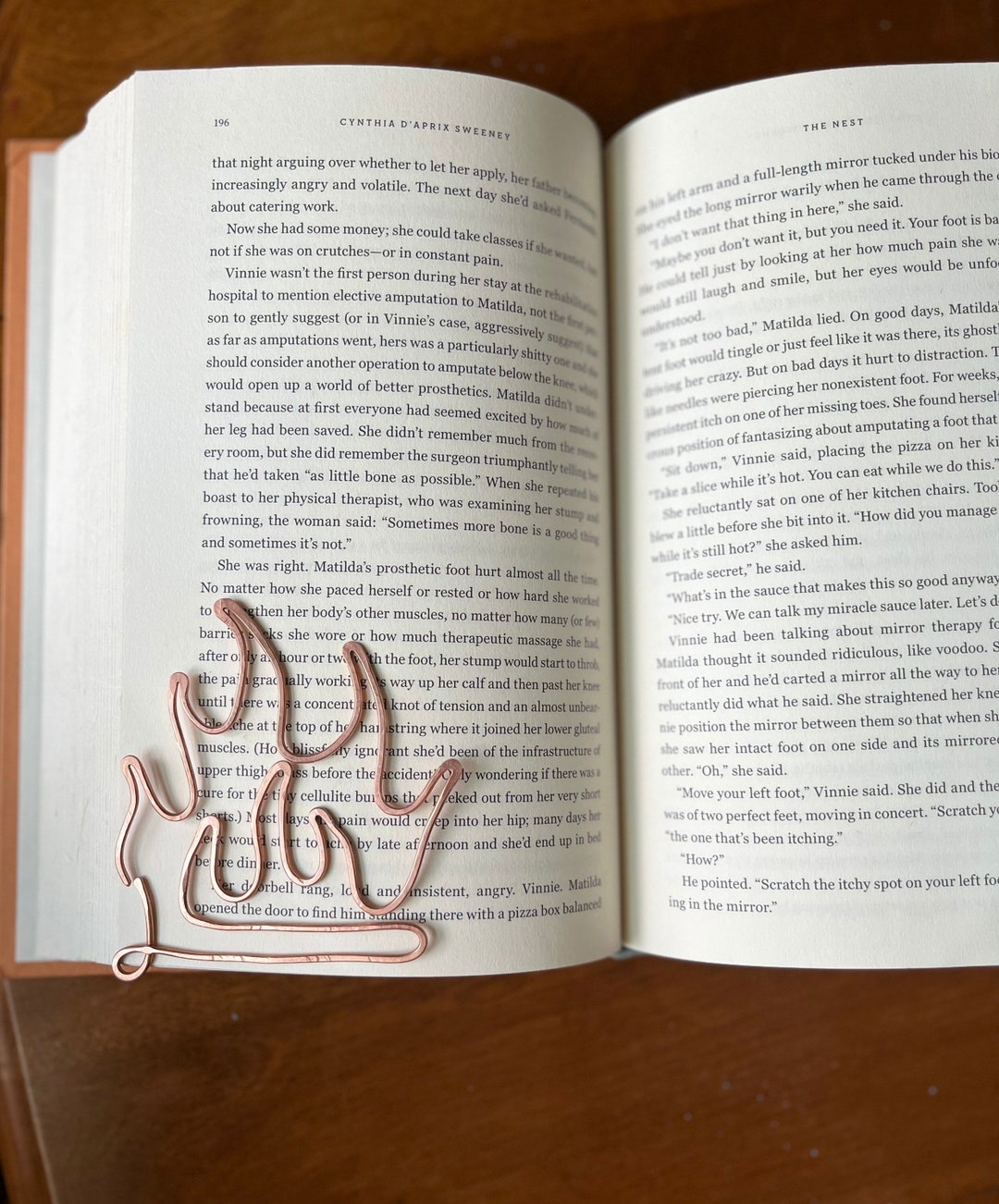 Fire Bookmark | Handmade Copper Wire Line Art | Flame Campfire ...