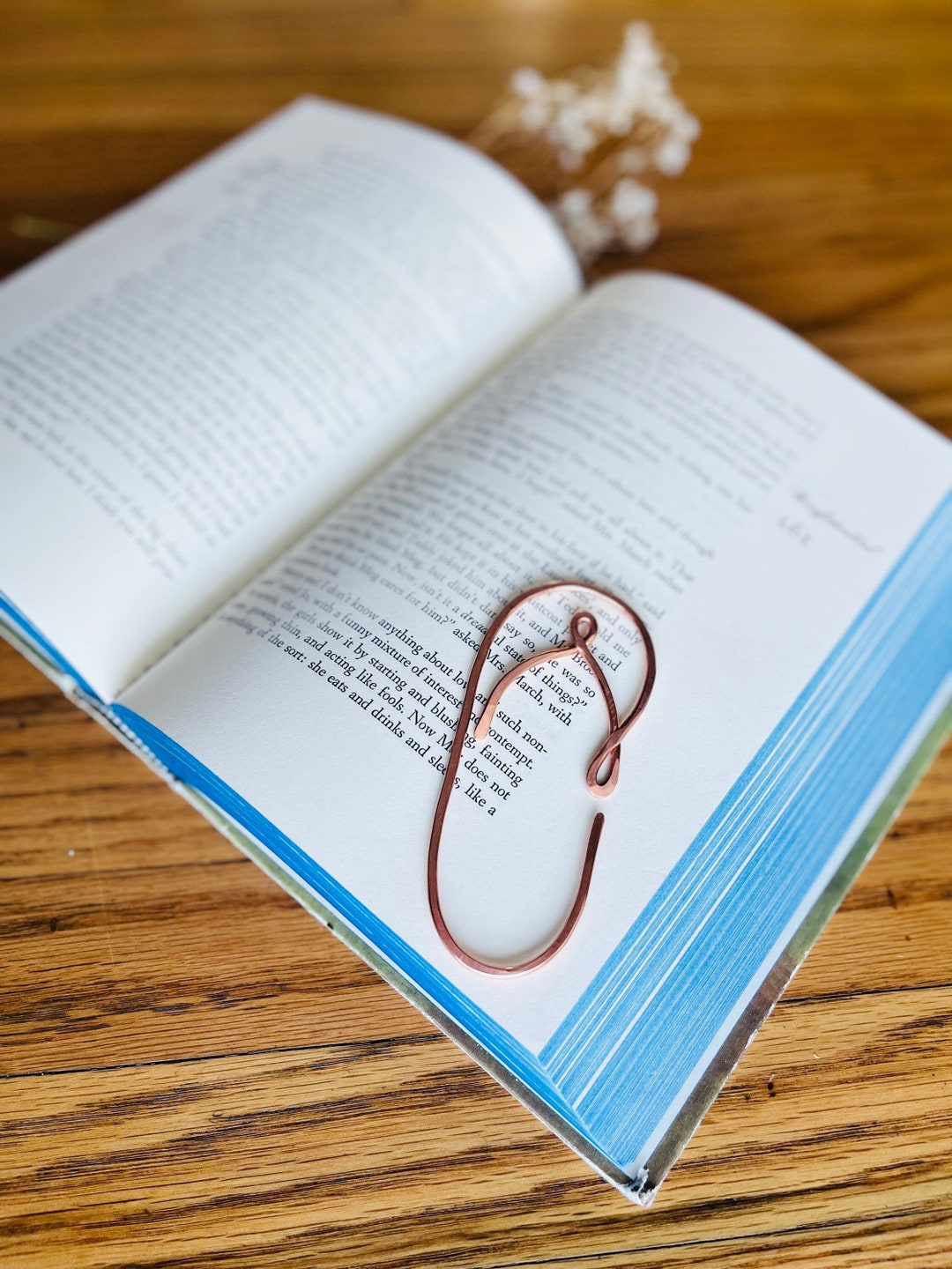 Sandal Bookmark | Handmade Copper Bookmark | Wire Line Art | Hawaiian ...