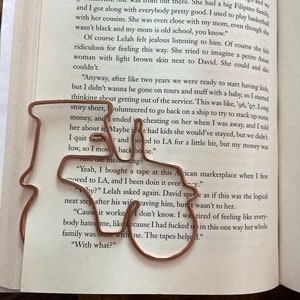 Tractor Farmhouse Bookmark Handmade Copper Bookmark Wire Line Art John ...