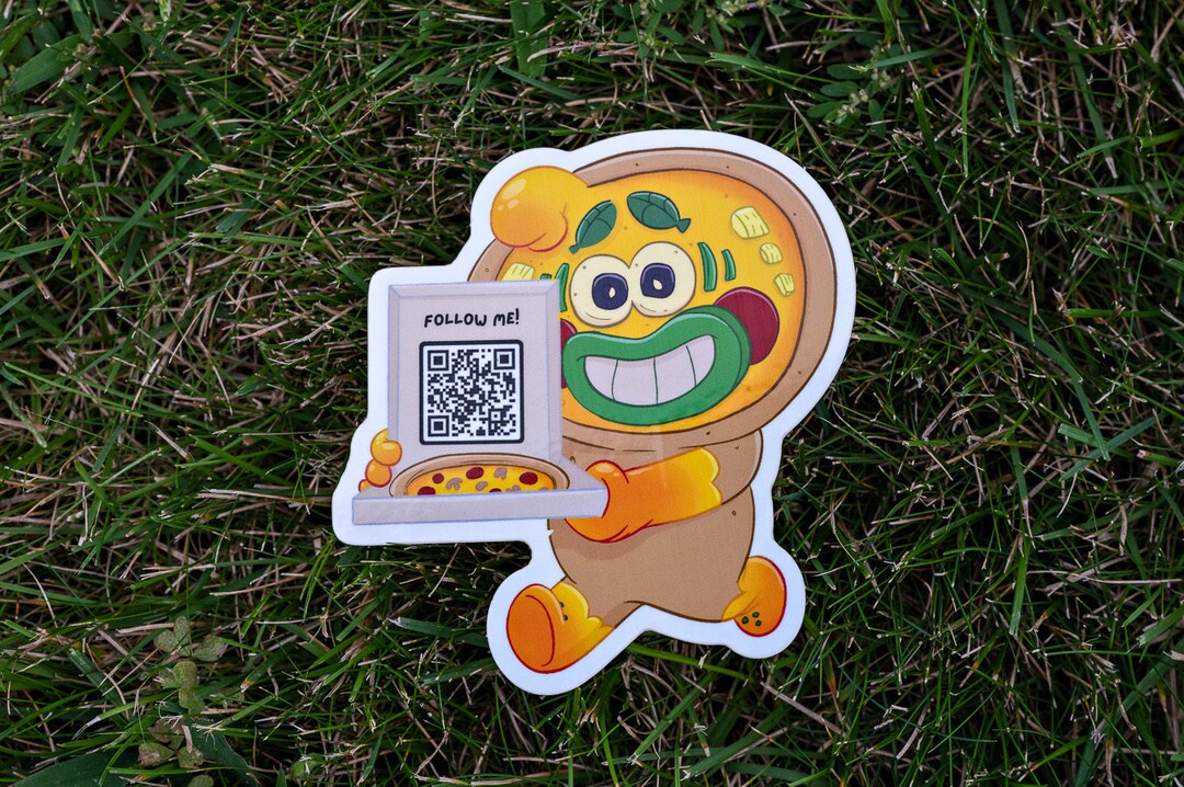 Pizza Pie Man Stickers - Etsy