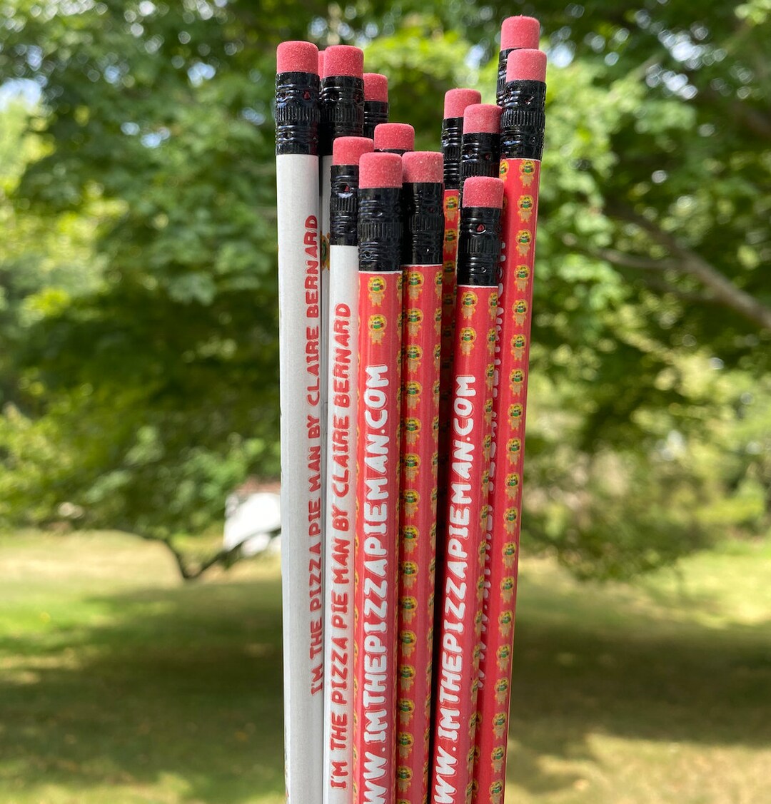 Pizza Pie Man Pencils - Etsy
