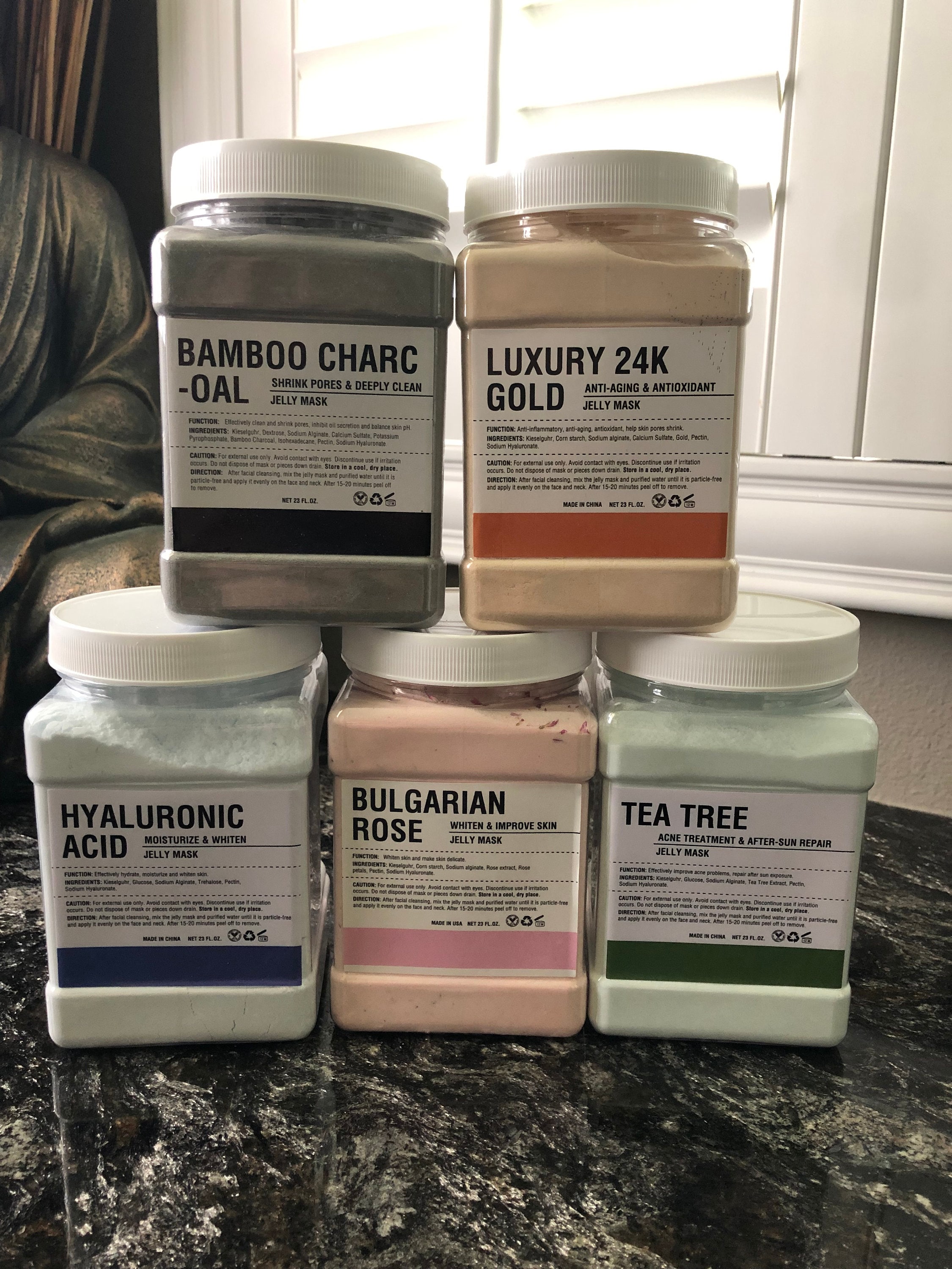 Bulgarian Rose Hydro Facial Jelly Masks, Hydrojelly, Jell Mask ...